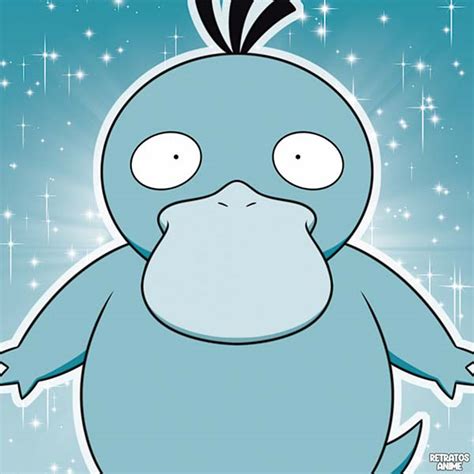 Psyduck Shiny Pokemon By Retratosanime On Deviantart