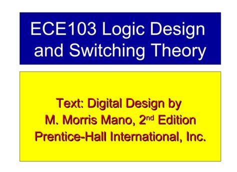 Digital Logic Design Number System