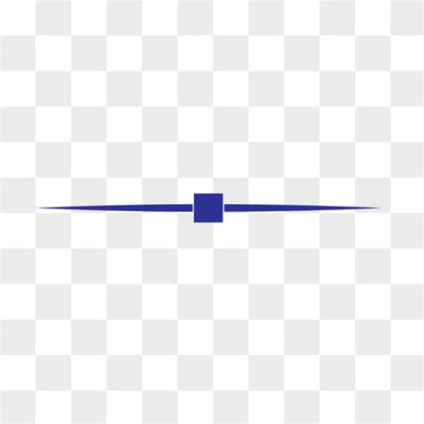 Download Blue Square With Arrow For Angular Displacement Measurement