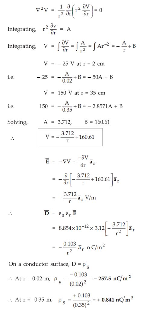 Procedure For Solving Laplaces Equation With Example Solved Problems