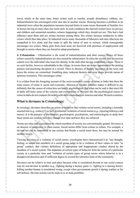 Css Criminology Notes Pdf