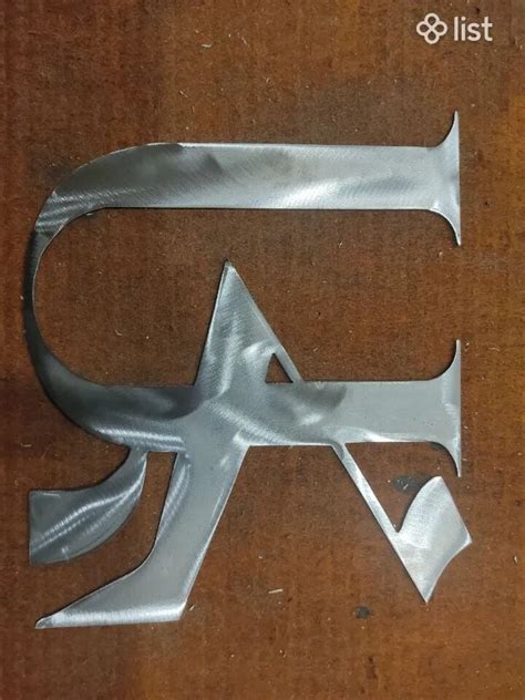 Մետաղական տառեր մետաղից տառ տառ երկաթից Everything Else List Am