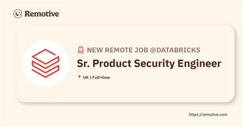 [hiring] Sr Product Security Engineer Databricks