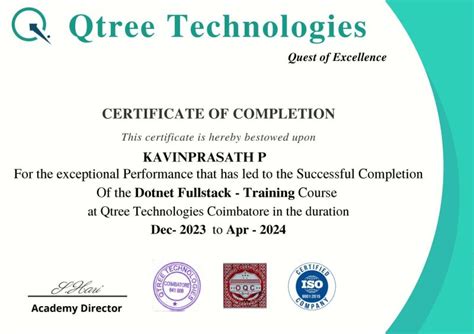 Kavin Prasath On Linkedin Learningneverstops Fullstackdeveloper Dotnet Webdevelopment