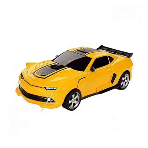 Rc Robot Car Transformer Remote Control In Yellow