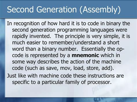 Generations Of Programming Languages Ppt Programming Languages Computing