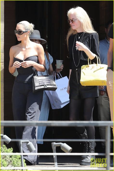 Kim Kardashian Grabs Lunch With Philanthropist Laura Arrillaga Andreessen At Nobu In Malibu