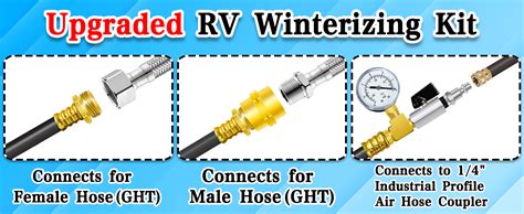 Rv Winterizing Kit 59 Winterize Blowout Adapter With