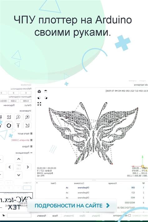 Плоттер с ЧПУ своими руками на Arduino ЧПУ Изделия Map Map Screenshot