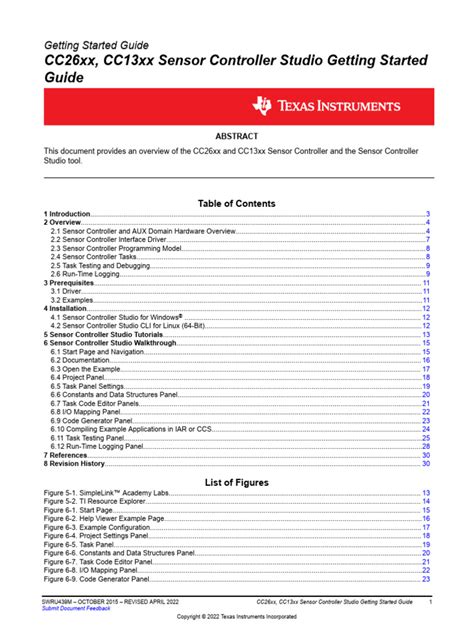 Sensor Controller Guide Pdf Microcontroller Input Output