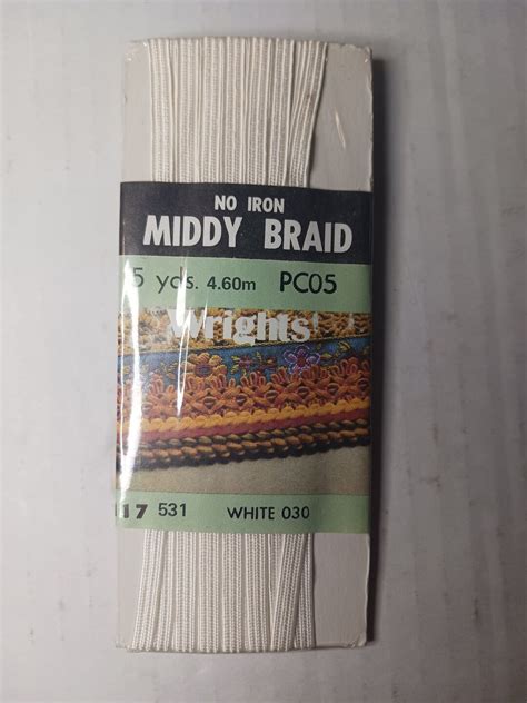 Vintage Wrights Middy Braidbias Hem Facingpiping Etsy Vintage Wrights Middy Braidbias Hem Facingpiping Etsy