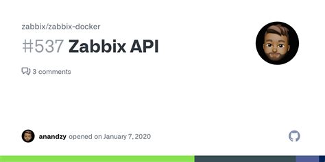Zabbix Api Issue Zabbix Zabbix Docker Github