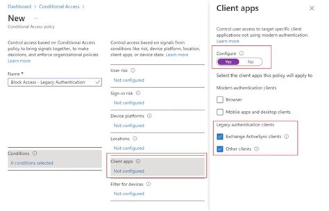 Azure Ad Conditional Access Block Legacy Authentication A Cloud Guy