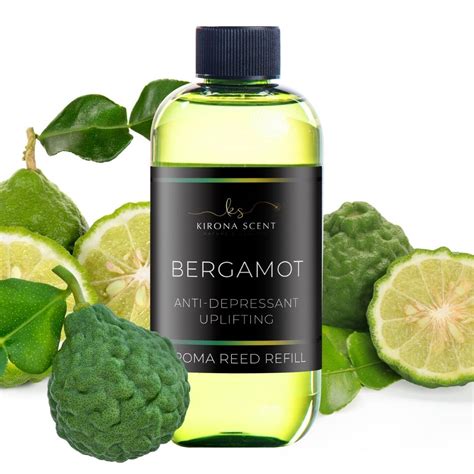 250ml Aroma Reed Refill For Reed Diffusers Bergamot Kirona Scent