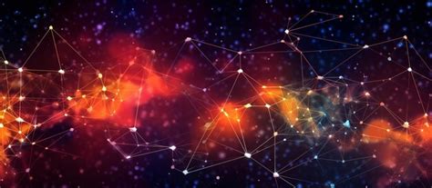 Premium Ai Image Technology Background Abstract Background With Connecting Dots And Lines