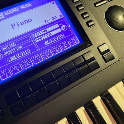 Technics SX WSA Physical Modeling Synthesizer Reverb