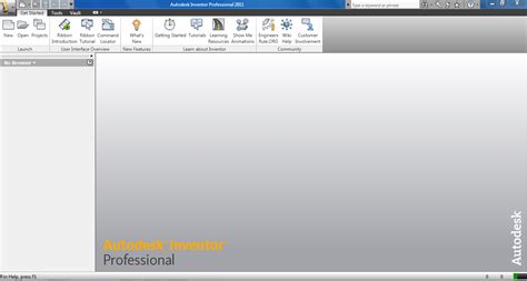 Tutorial Pengenalan Awal Dan Cara Membuat Part Pada Inventor 2011