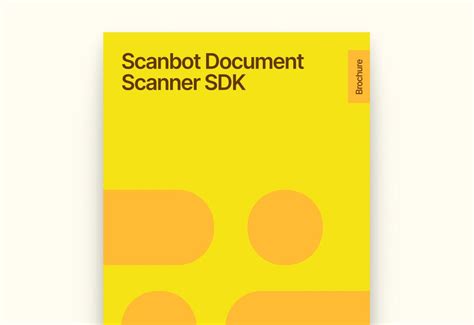 P1 Document Scanning Brochure Scanbot Sdk