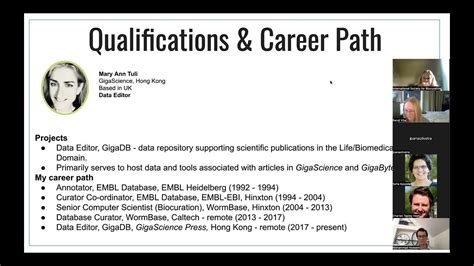 biocuration careers workshop youtube