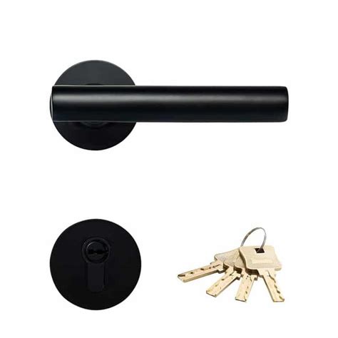 Novus Solid Brass Lever Door Handles And Lock Set Meraki Lever Door Handles Door Handles