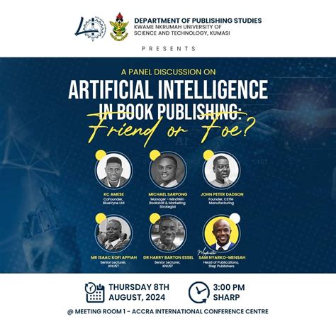 michael sarpong on linkedin publishing artificialintelligence bookpublishing paneldiscussion…
