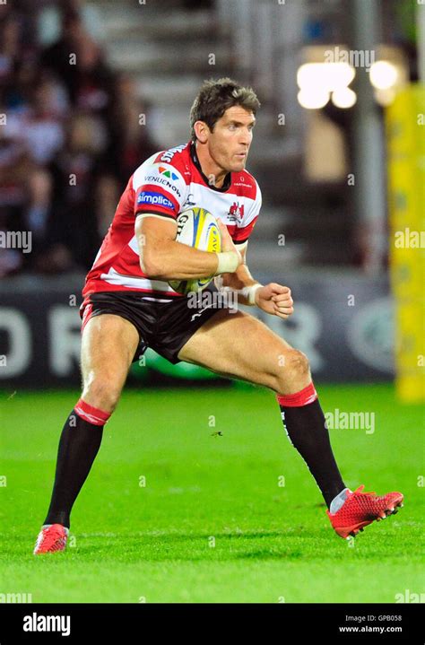 Gloucesters James Hook During The Aviva Premiership Match At The