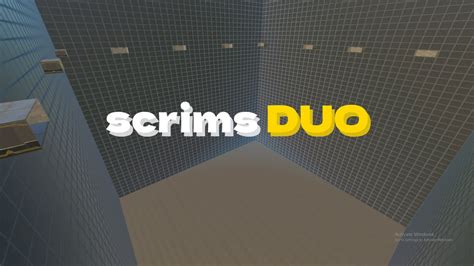 سكرمز Scrims Duo 4608 4375 5069 By Dm00 Fortnite Creative Map Code