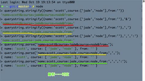 node 学习笔记 querystring 参数处理小利器