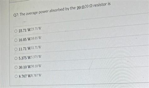 Solved Figure 4 For Q67 Consider The Circuit Shown In