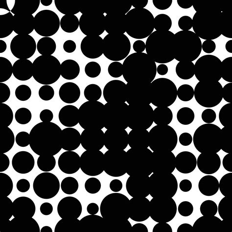 Seamless Pattern With Grunge Halftone Dots Dotted Texture Abstract Geometrical Pattern Of