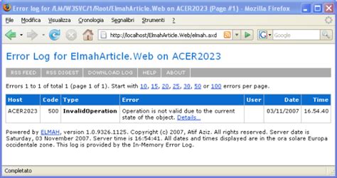 C Elmah Log Error Page Customization Stack Overflow