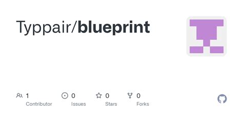 Github Typpairblueprint