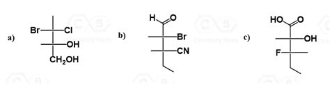 The R And S Configuration Practice Problems Chemistry Steps