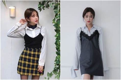 30 ไอเดียแบบเสื้อเชิ้ต สไตล์วัยรุ่นเกาหลี ไม่ต้องกลัวแก่ Ladyissue เว็บรีวิวเครื่องสำอาง