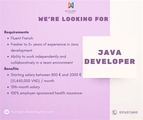 Thái Thị Thương On Linkedin Hcm Job Java Open Cho Fresher đến Senior