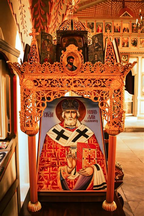 거룩한 건축 경치 골드 교회 교회 아이콘 그림 기도 기독교 기독교 예술 기독교의 니콜라스 도상학 디자인 문화 문화 유산 복잡한 상징주의 성도