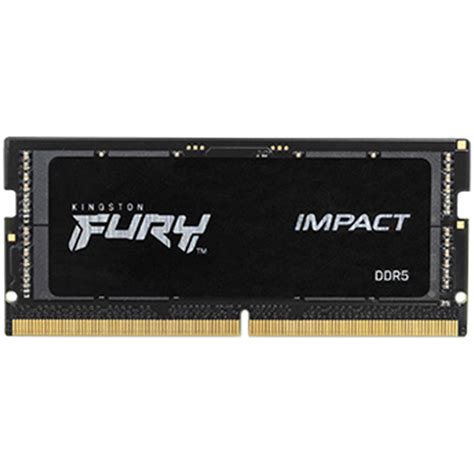 16gb Ram Kingston Fury Impact So Dimm Ddr5 Cl40 5600mhz Raiontech