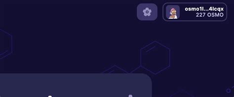 Profile And Settings Modals · Issue 1142 · Osmosis Labsosmosis Frontend