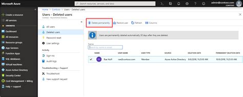 Restore Or Permanently Remove Recently Deleted User Microsoft Entra Microsoft Learn