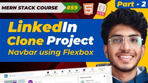 Linkedin Clone Project Using Html And Css Part 2 Mern Stack Ep 59