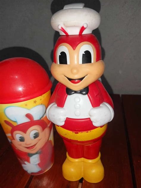 Vintage Preloved Jollibee Set 2pcs Thumbler Hobbies And Toys Toys And Games On Carousell