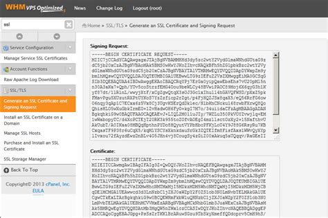 Generating Csr Using Whm 11 48 Knowledge Center