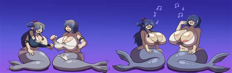 Rule 34 2girls Alternate Version Available Bimbo Bimbofication Breast Expansion Clothed