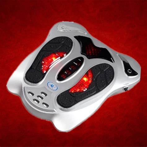전기 발 마사지 기계 열 원적외선 침술 지압 발 마사지 혈액 순환 장치 신체 물리 치료 Aliexpress