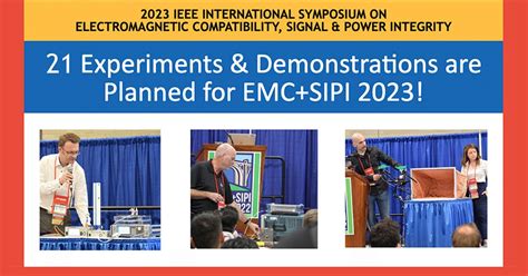 Ieee Emc Society On Linkedin Ieee Esp23 Emc Sipi Demos