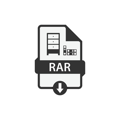 Rar Document Download File 12799842 Vector Art At Vecteezy