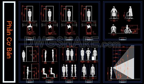 53 Download Dynamic People Blocks Library For Cad