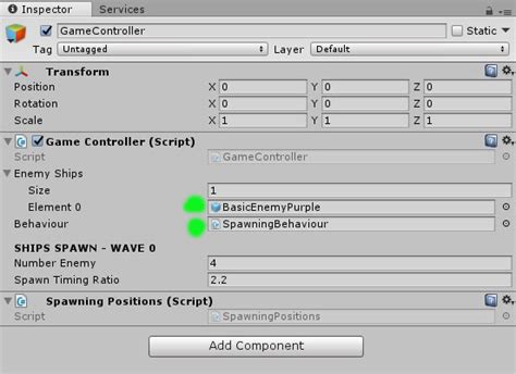Add Component Dynamically From Public Object Unity Engine Unity Discussions