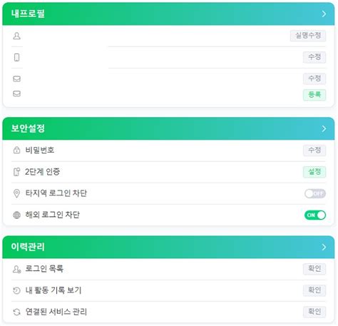 네이버 로그인 인증 2단계 보안 설정 방법 pc 및 모바일 앱
