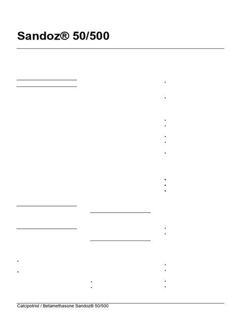 Sandoz Pdf Topical Medication Psoriasis